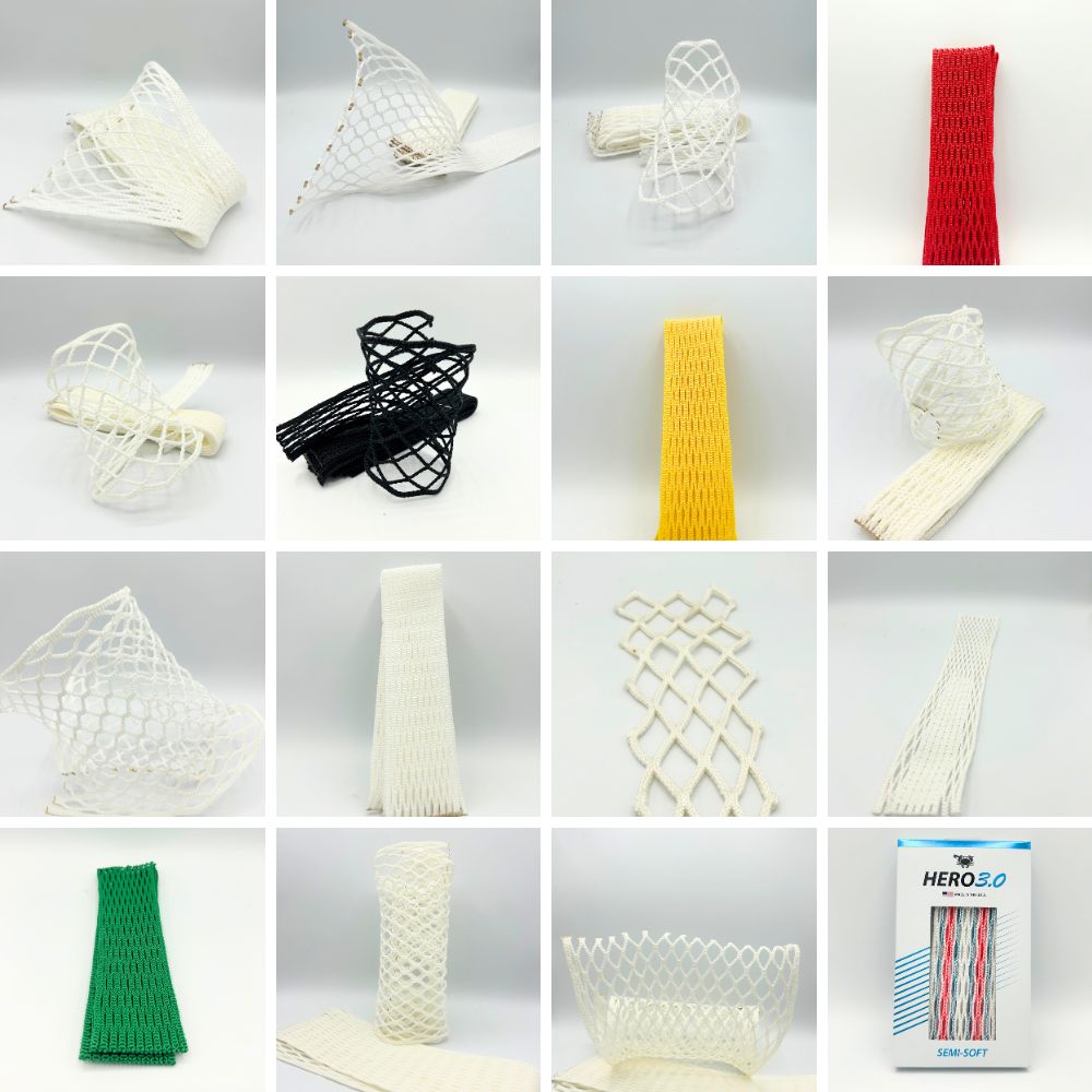 6 Diamond Lacrosse Mesh | Traditional Feel, Modern Performance