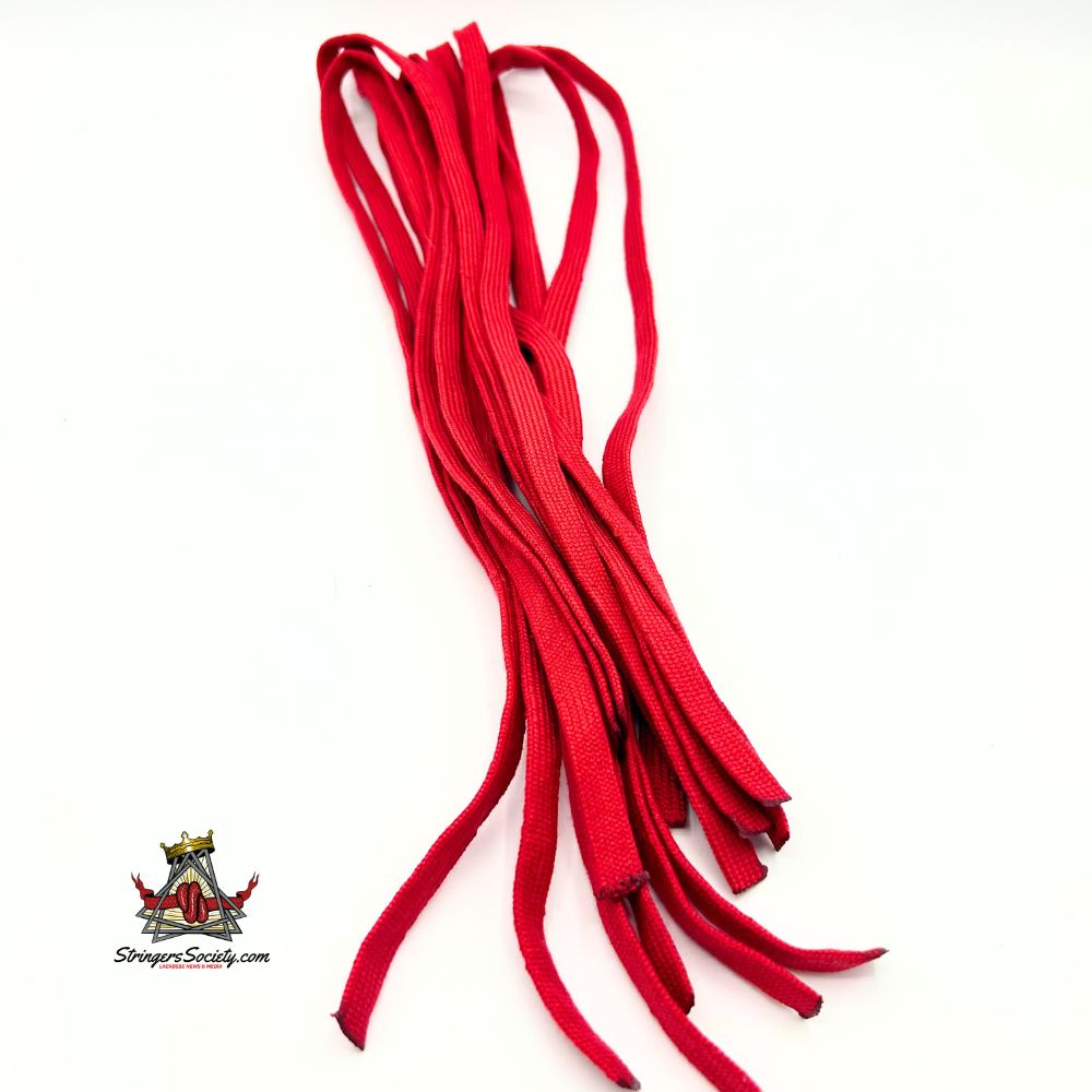 LaxRoom Lacrosse Shooting Strings (Red)